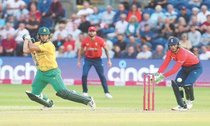 Rossouw and Shamsi star as SA level T20 series against England ...