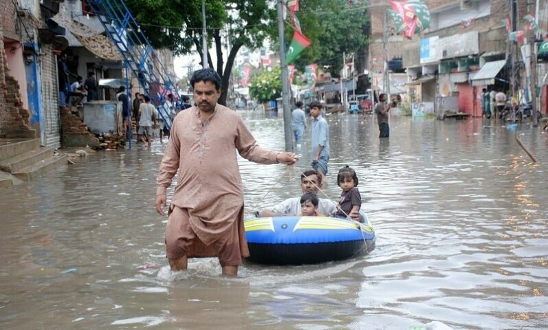 In pictures: Torrential rains flood Hyderabad, bring life to standstill ...