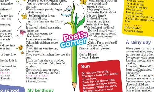 Poet's Corner - Newspaper - DAWN.COM