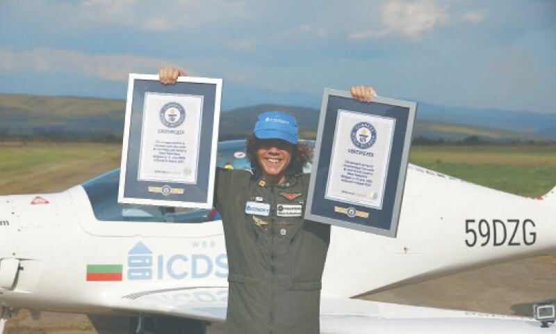 Teen becomes youngest person to fly solo around the world - World ...