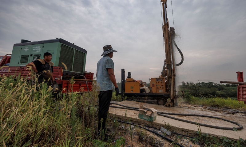 Chinese drillers work fast for wells in drought-hit areas - World ...