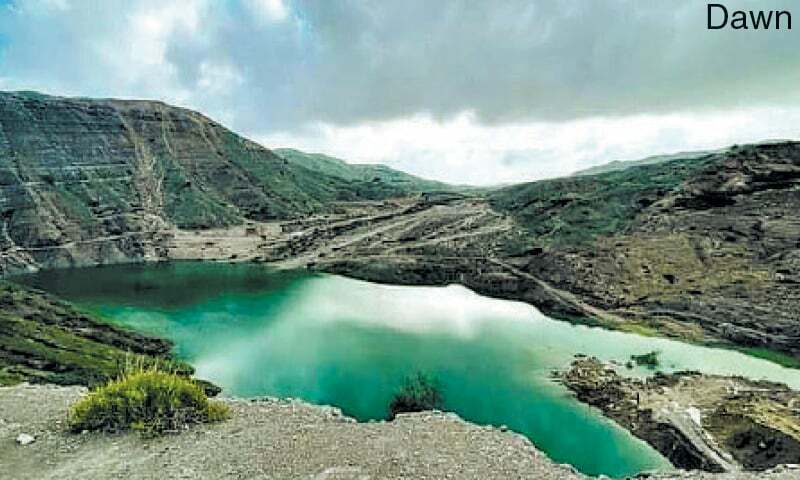 Landslide gives rise to lake - Newspaper - DAWN.COM