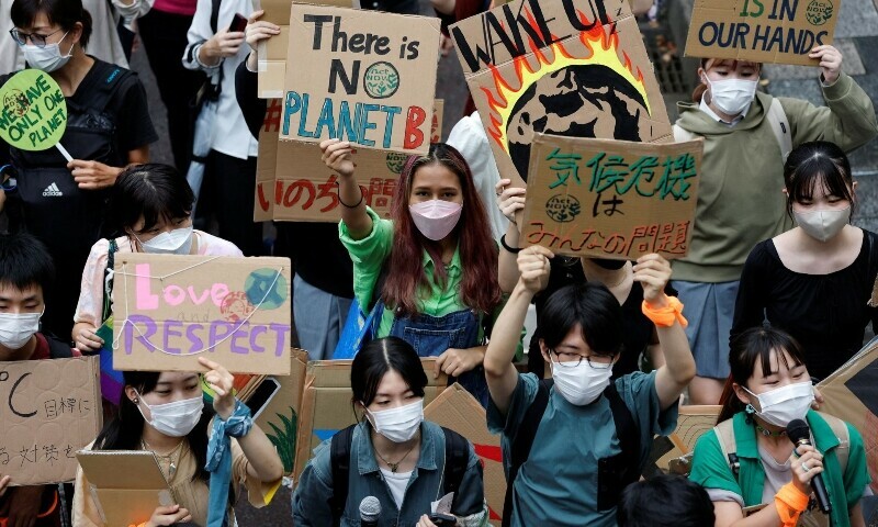 Global climate change protests demand compensation ahead of COP27 ...