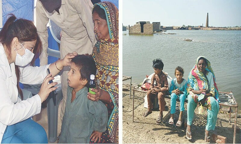 Starving flood victims face infectious diseases under open sky in Sindh ...