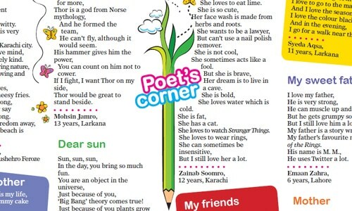 Poet's Corner - Newspaper - DAWN.COM