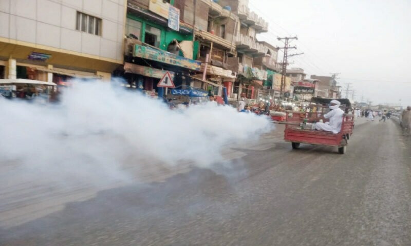 TMA fumigates Naurang Town to prevent dengue outbreak - Newspaper ...
