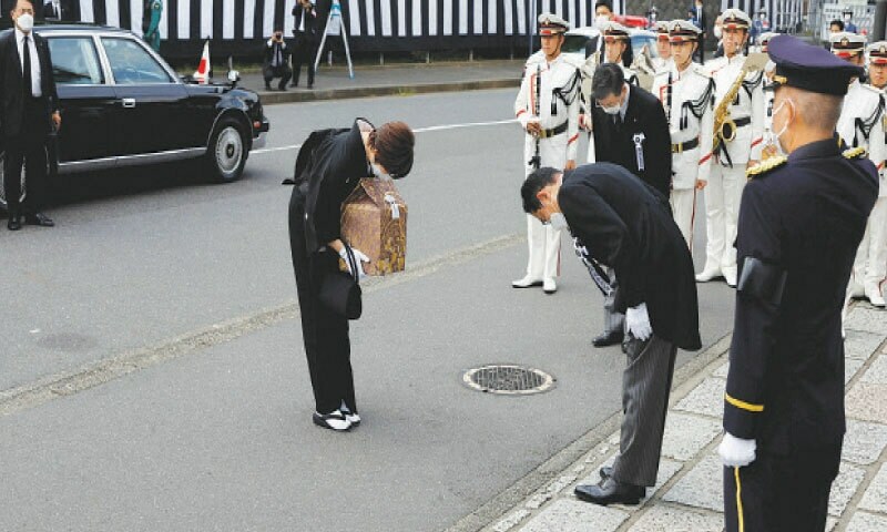 Japan honours assassinated Abe at controversial funeral - Newspaper ...