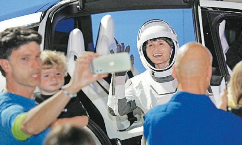 Cristoforetti becomes first European woman to command ISS - World ...