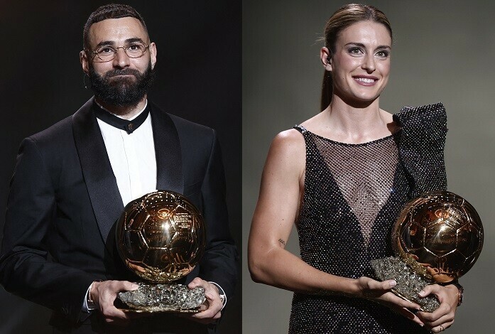 Benzema, Putellas win Ballon d’Or awards for best players in the world ...
