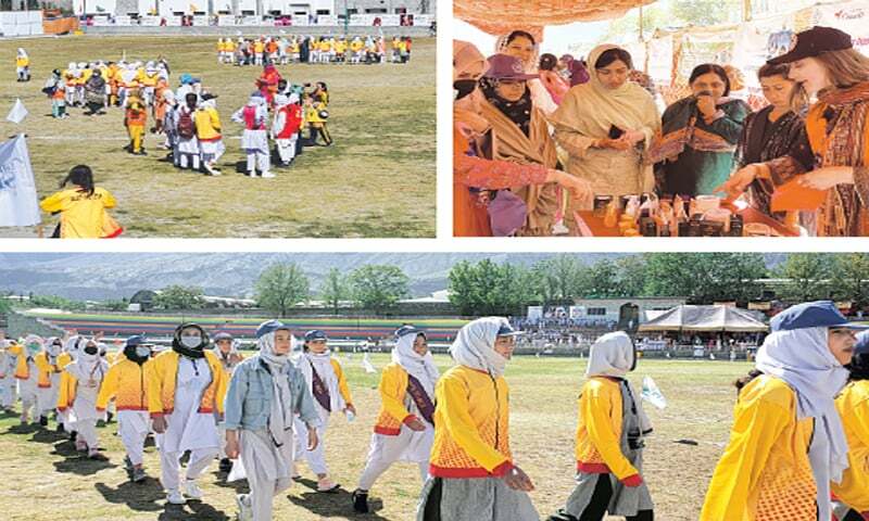 Despite opposition, GB women throng sporting gala - Pakistan - DAWN.COM