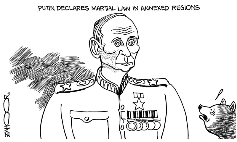 Cartoon: 21 October, 2022 - Newspaper - DAWN.COM