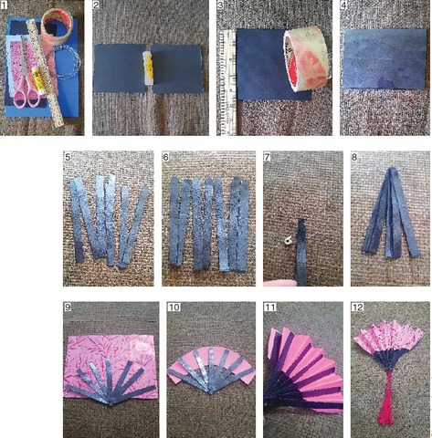 Wonder Craft: Miniature paper fan - Newspaper - DAWN.COM