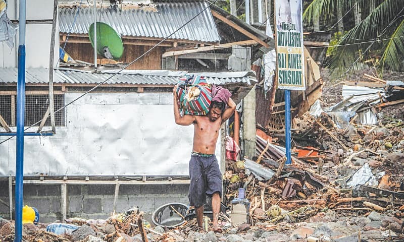 45 killed as tropical storm lashes Philippines - World - DAWN.COM