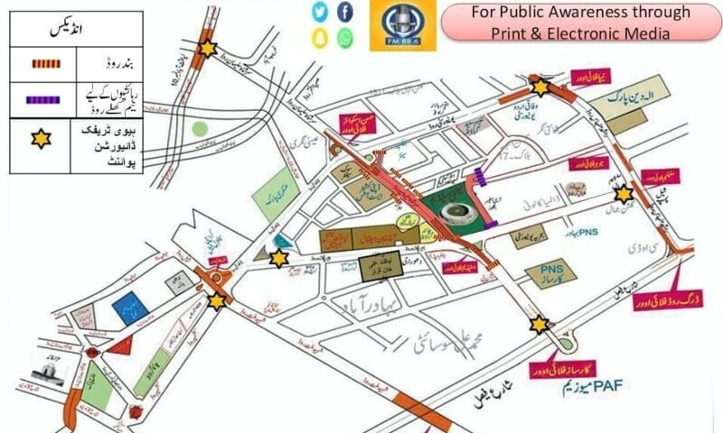 Traffic plan for four-day defence exhibition in Karachi announced ...