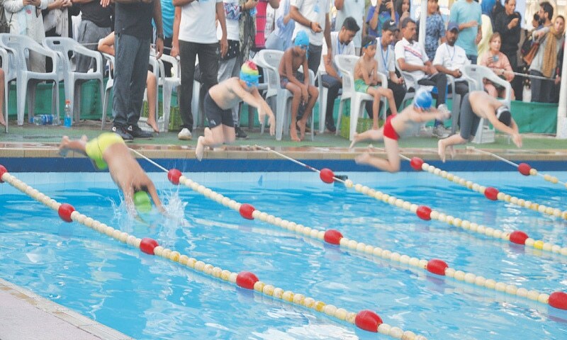 With Olympic dreams, Sindh swimmers hit the pool after three years ...