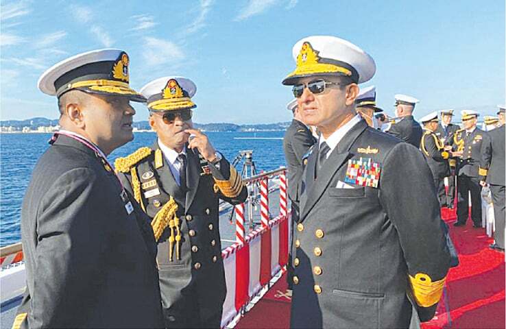 Pak Navy ships participate in global fleet review - Newspaper - DAWN.COM