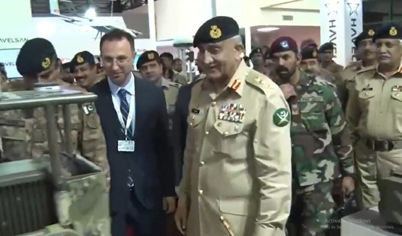 Army chief continues farewell calls, visits defence expo - Pakistan ...