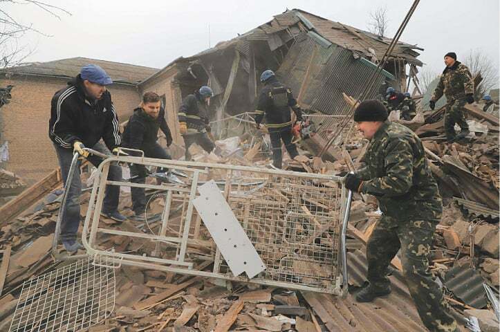 Kyiv counts its dead and damage after missile strikes - World - DAWN.COM