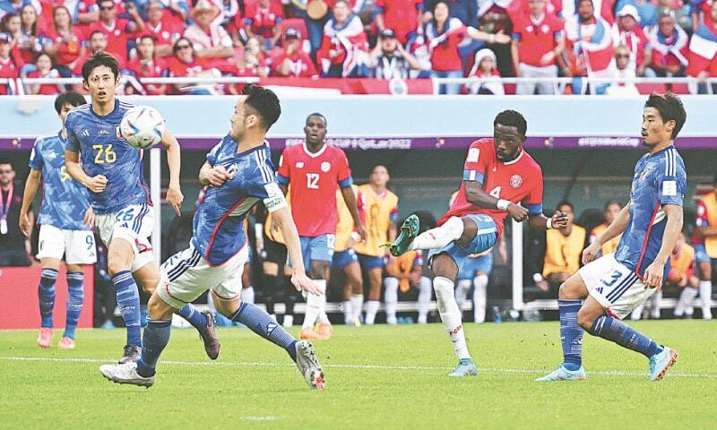 Costa Rica stun Japan with late Fuller winner - Sport - DAWN.COM