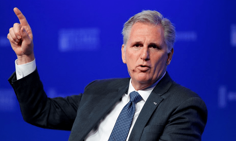 کیون مک کارتھی کو امریکی ایوان نمائندگان کے اسپیکر کے انتخاب میں ناکامی ...