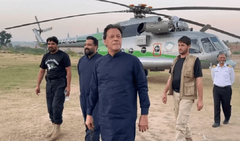 Imran’s copter rides cost nation Rs434m, Senate told - Pakistan - DAWN.COM