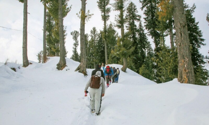 Tourists throng Swat after heavy snowfall - Pakistan - DAWN.COM