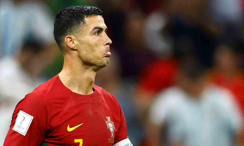 Booked, subbed and goalless — a rough night for Ronaldo - Sport - DAWN.COM