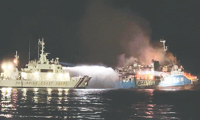 Fire on Philippine ferry kills 29; 230 rescued - World - DAWN.COM