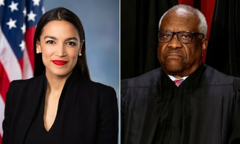 Democratic lawmaker Ocasio-Cortez wants US SC Justice Thomas impeached - World - DAWN.COM