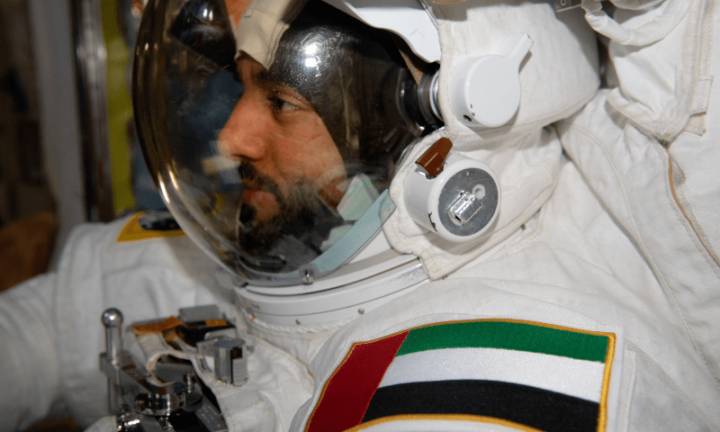 UAE astronaut in first spacewalk by an Arab - World - DAWN.COM