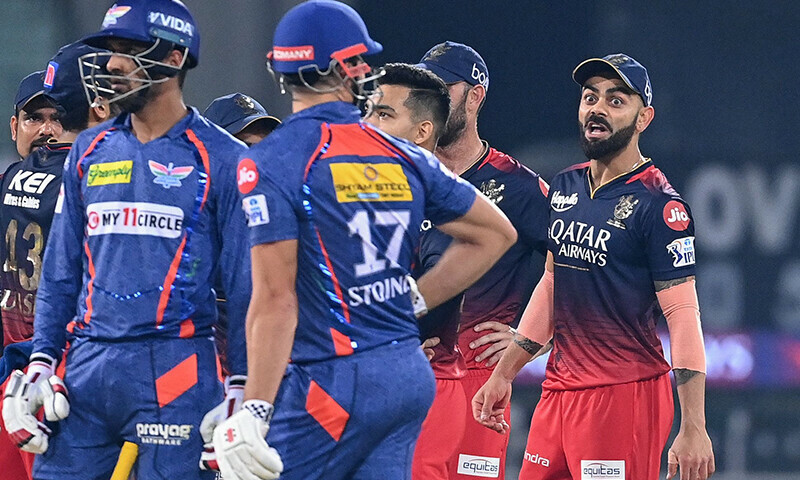 Fiery Kohli fined again after IPL post-match row - World - DAWN.COM