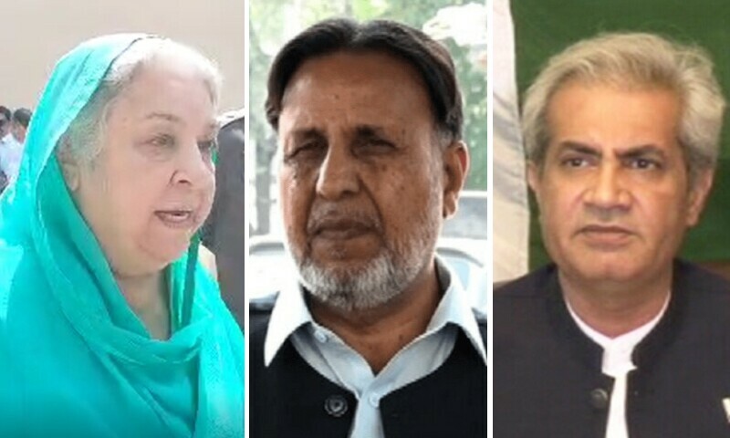 3 leaders pledge allegiance to PTI - Pakistan - DAWN.COM