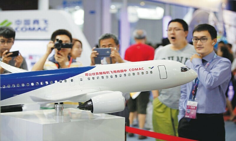 China’s first homegrown passenger jet makes maiden commercial flight ...