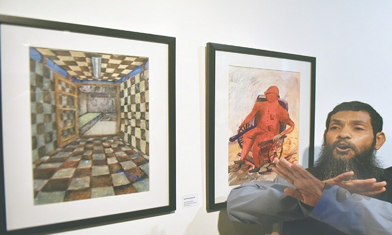 Art in the time of detention - Newspaper - DAWN.COM