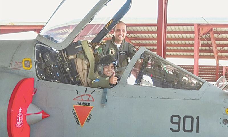 Pakistan Air Force makes ailing Karachi boy’s wish come true - Pakistan ...