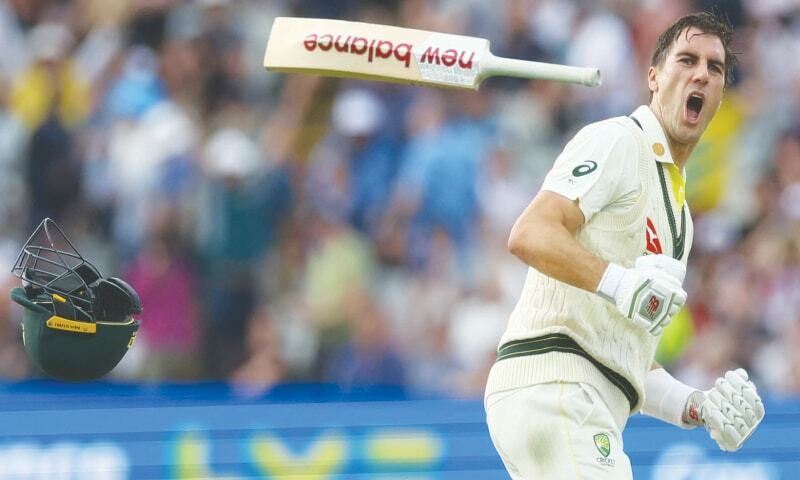 Cummins the hero as Australia draw first blood in Ashes cliffhanger ...