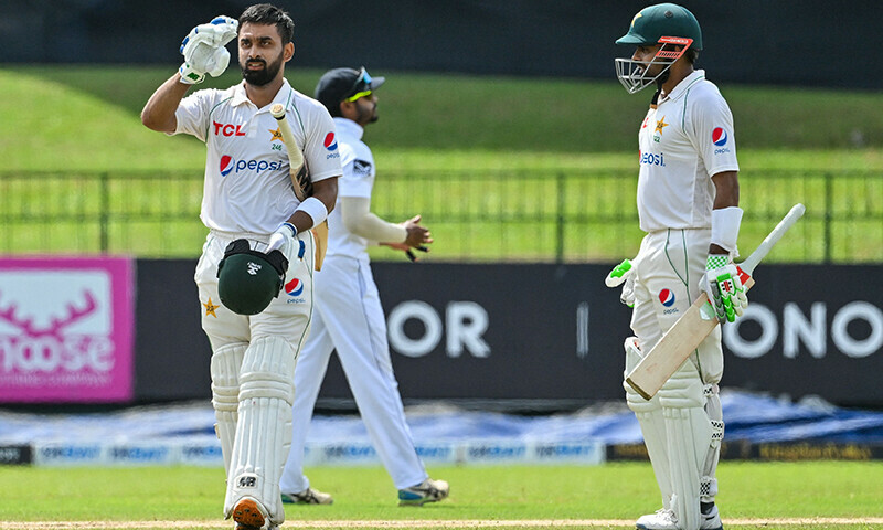 Saud Shakeel sets world record in 2nd Test against Sri Lanka - Sport ...