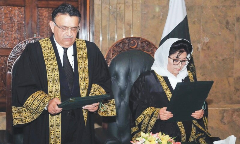 Mussarat Hilali sworn in as SC’s second woman judge - Pakistan - DAWN.COM