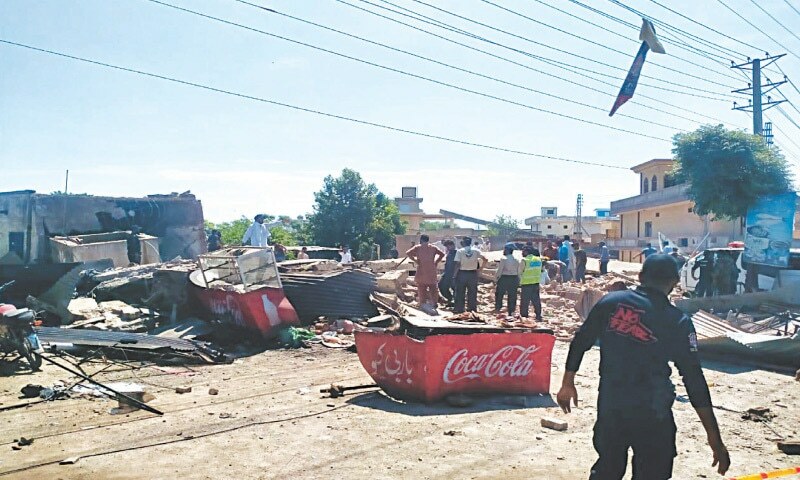Gas explosion in Jhelum leaves six dead, 10 injured - Newspaper - DAWN.COM