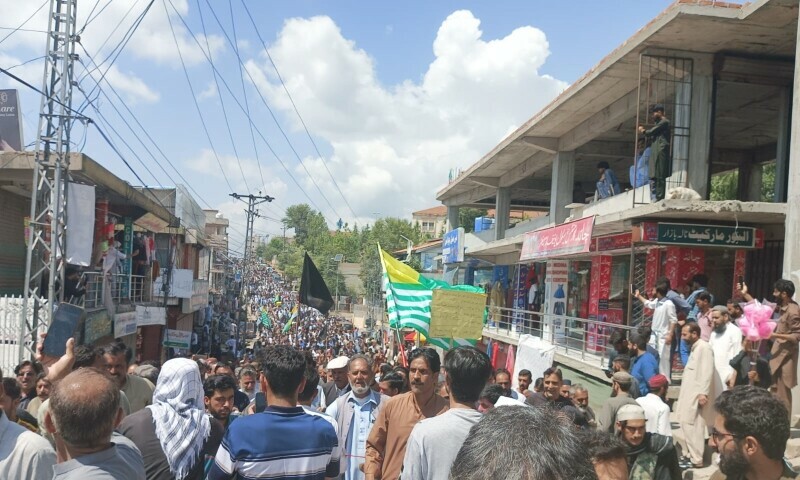 Rallies held in Azad Kashmir against ‘unjust taxes’ in power bills ...