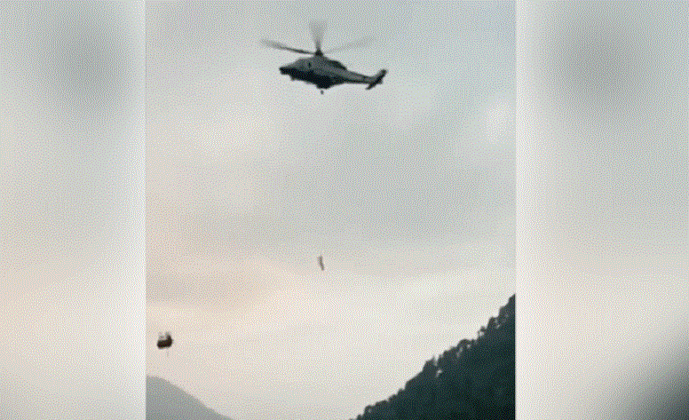 Battagram cable car: Relief as all 8 passengers rescued successfully ...