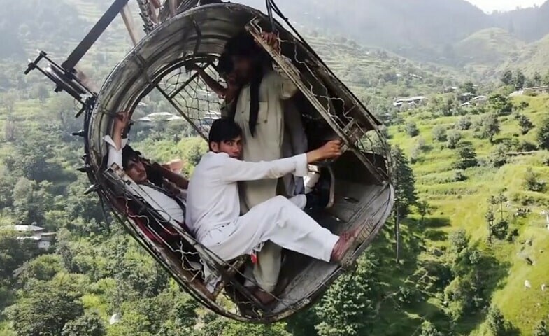 Cable car incident in KP’s Battagram spotlights Pakistan school ...