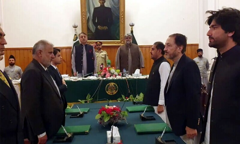 6 more ministers inducted into Balochistan cabinet - Pakistan - DAWN.COM
