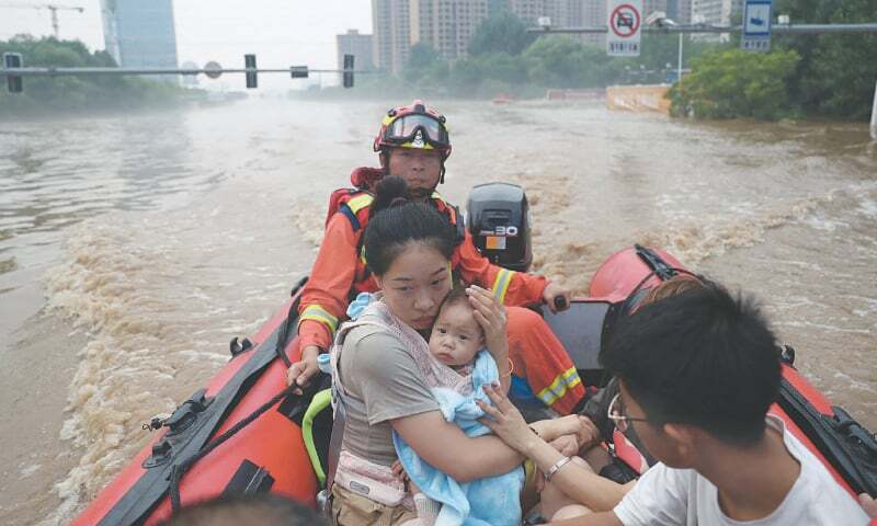 Beijing records its heaviest rainfall in 140 years - World - DAWN.COM