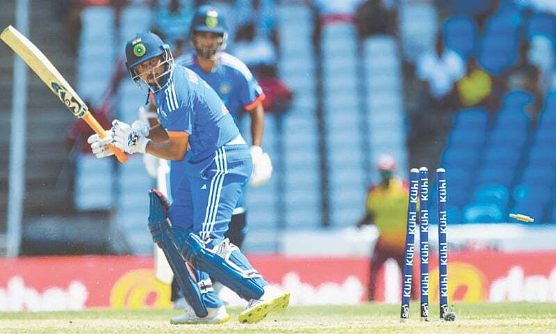 West Indies stun India in first T20 International - Sport - DAWN.COM