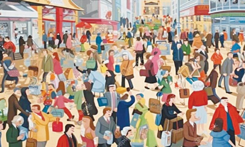 Reflection: The hustle and bustle of a city - Newspaper - DAWN.COM