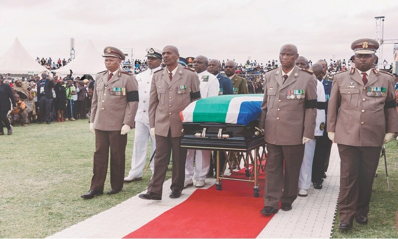 South Africa holds state funeral for Inkatha Freedom Party founder ...