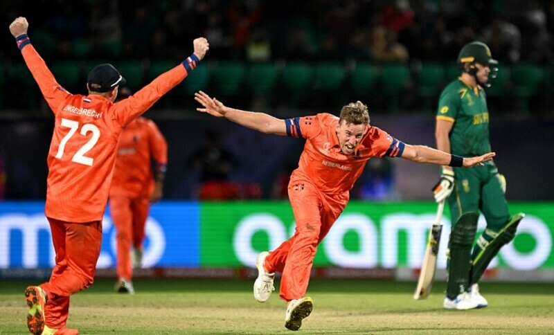 World Cup 2023 sees another stunning upset as Netherlands beat South ...