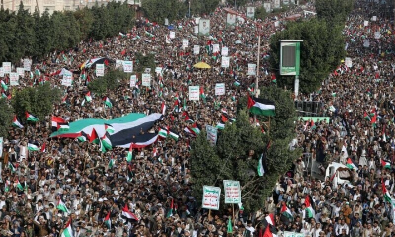 Protests across Muslim world after hospital strike - World - DAWN.COM