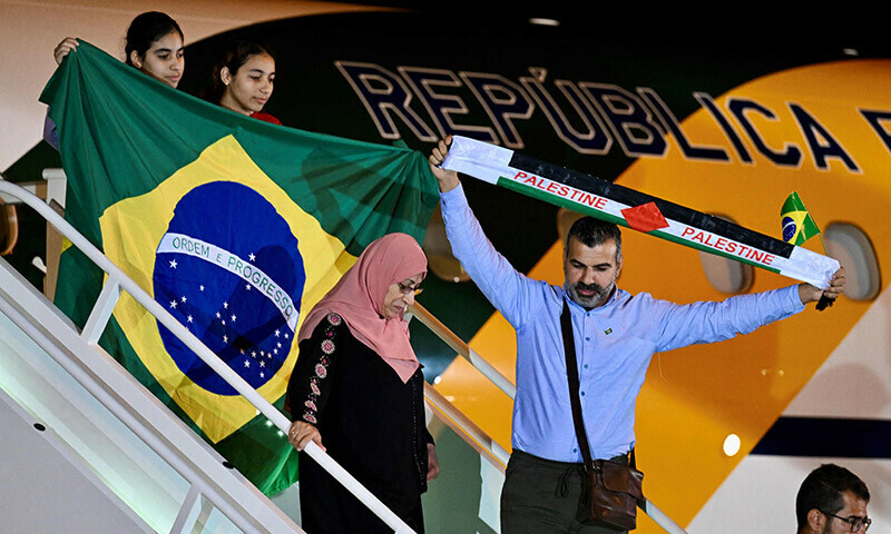 PHOTOS: Brazilian citizens repatriated from Gaza welcomed by president ...